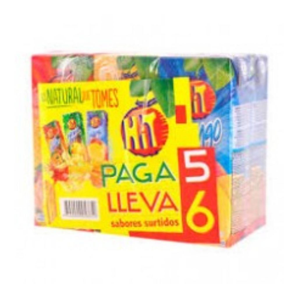 jugo hit cajita 200 ml display x 6 unid – Confitiendas Real