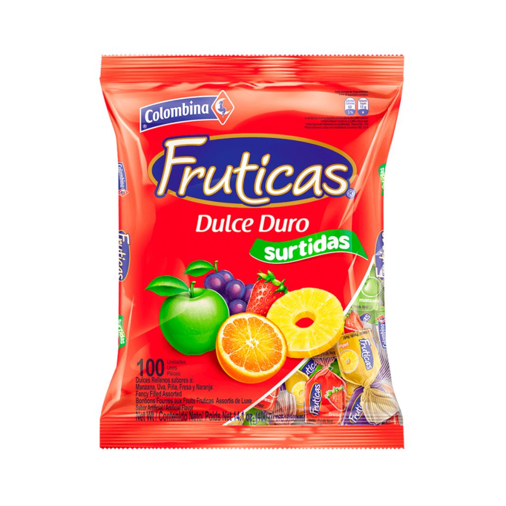 FRUTICAS DURAS COLOMB *100 UNID – Confitiendas Real