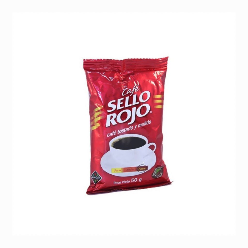 CAFE SELLO ROJO *50 GR UNIDAD – Confitiendas Real