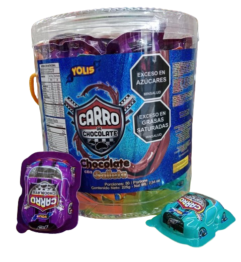 Tarro choco cars x50unds – Confitiendas Real