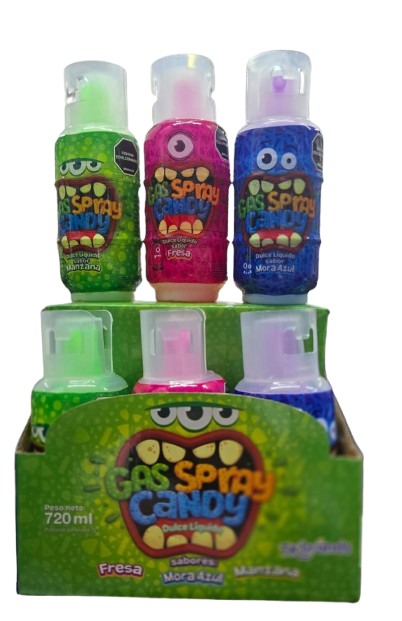 DISPLAY GAS SPRAY TK BRANDS X12 UNI – Confitiendas Real